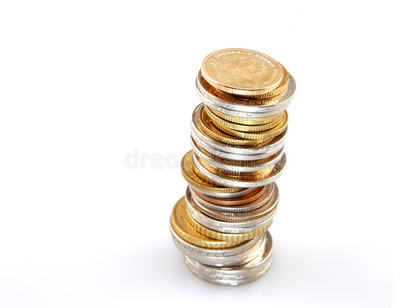 A Pile Of China Yuan With Chart Stock Photo - Image of falling, china ...