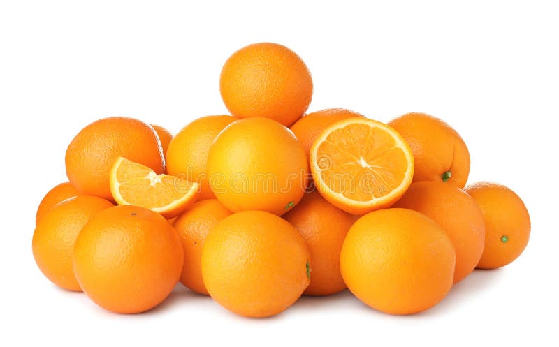 Pile of ripe oranges stock photo. Image of diet, ripe - 141043284