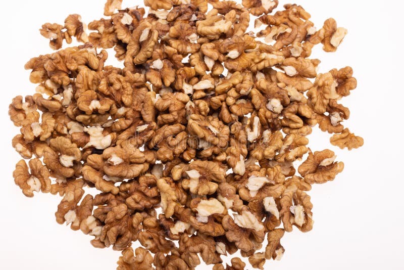 Pile of Ripe Walnuts Ready To Eat. Stock Image - Image of detail, bowl ...