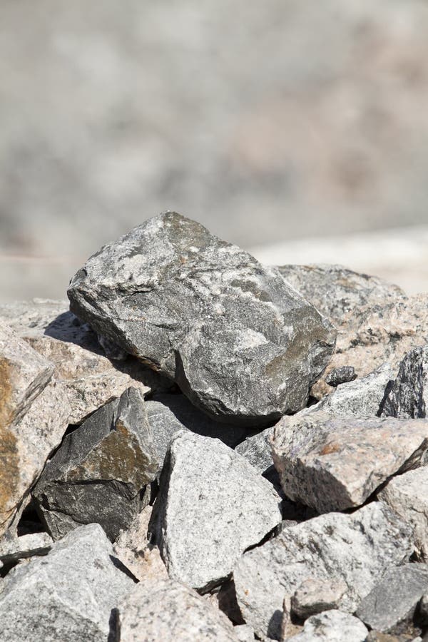 Pile of Rocks stock image. Image of crushed, rock, heap - 21332901