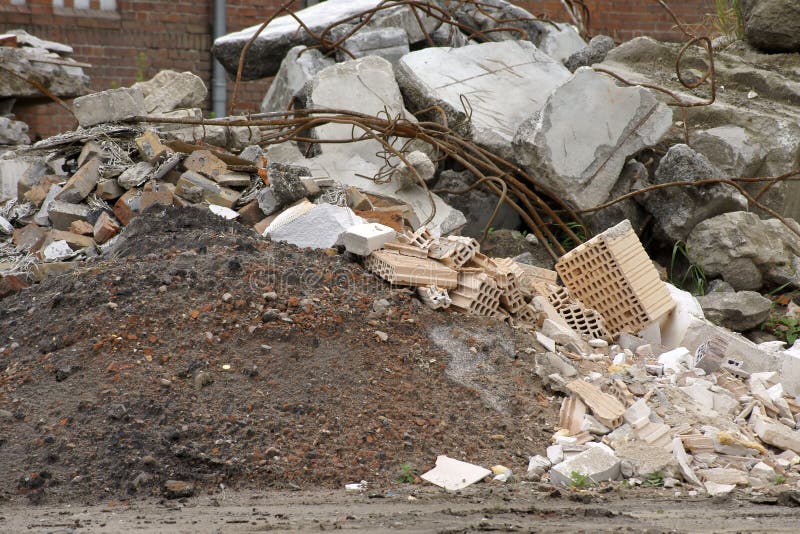 Pile of rubble stock image. Image of chips, stones, rubble - 42727841