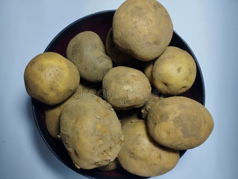 Fresh Potatoes from the Farm Stock Photo - Image of cooking, crisp ...