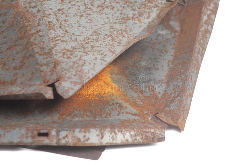 Pile of rusty old metal stock photo. Image of metallic - 203238320