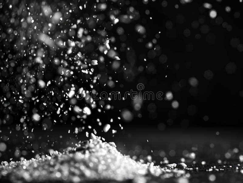 Pile of Salt stock photo. Image of kitchen, stack, rough - 371770252