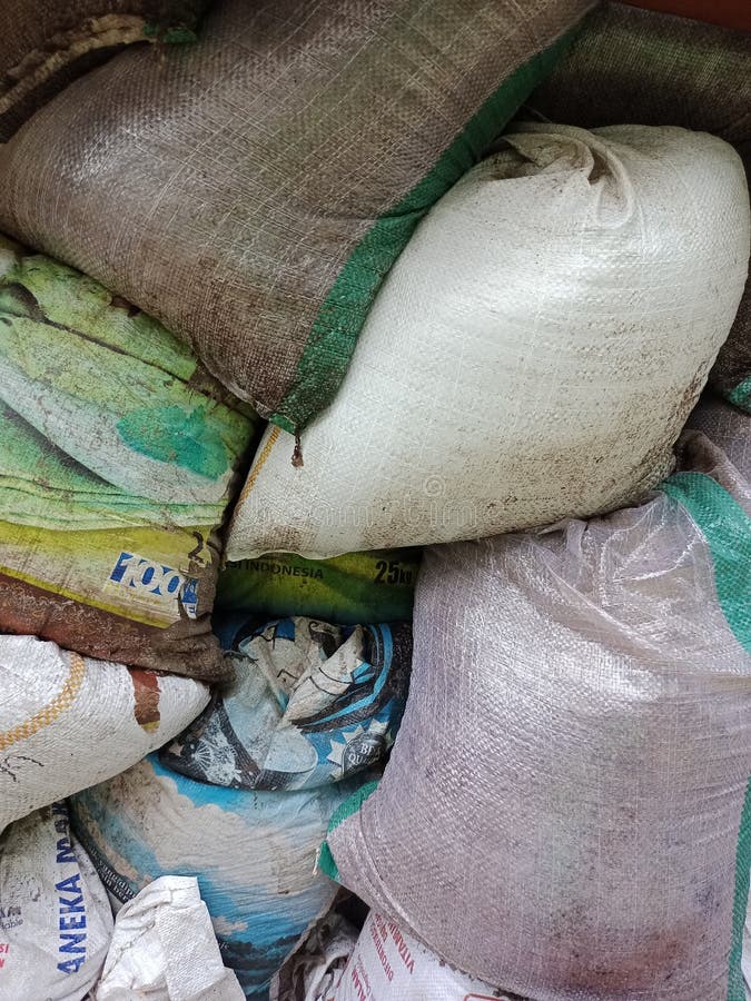 Pile of Sand in a 25 Kg Sack. Stock Image - Image of yellow, food ...