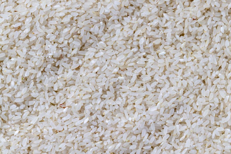 A Pile of Scattered White Rice on the Kitchen Table Stock Photo - Image ...