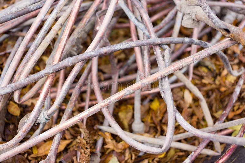 Pile of scrap copper stock photo. Image of scrap, tube - 81299960