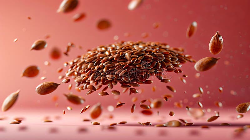A Pile of Seeds Falling from the Sky Stock Photo - Image of fluid ...