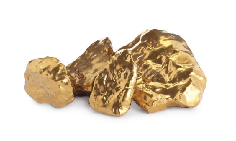 Pile of Shiny Gold Nuggets on White Background Stock Image - Image of ... Pile of Shiny Gold Nuggets on White Background Stock Image - Image of ...