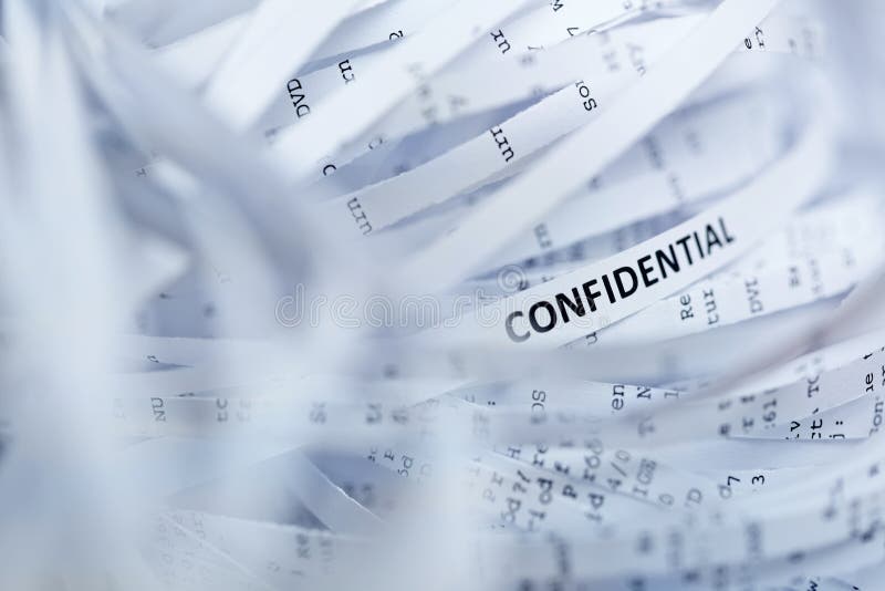 Pile of Shredded Paper - Confidential Stock Photo - Image of shredded ...