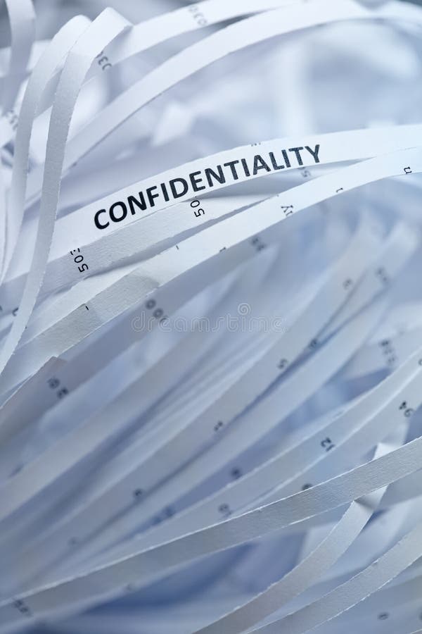 Pile of Shredded Paper - Confidentiality Stock Image - Image of pile ...