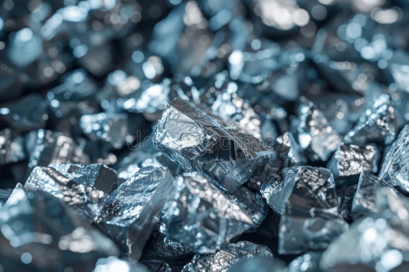 Pile of Silver Foil on Table Stock Image - Image of baking, table ...