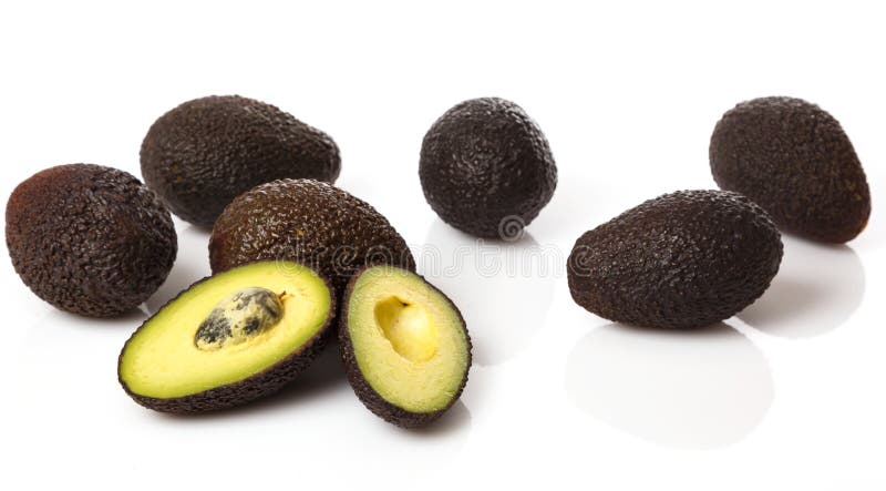 Pile of small avocados stock image. Image of small, isolated - 58119183