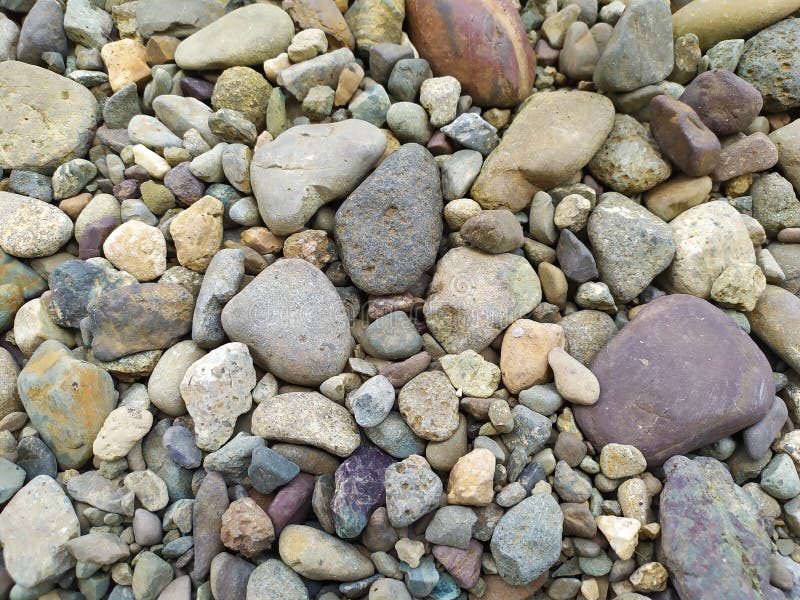 A Pile of Small Rocks in Front of the Prayer Room Stock Image - Image ...