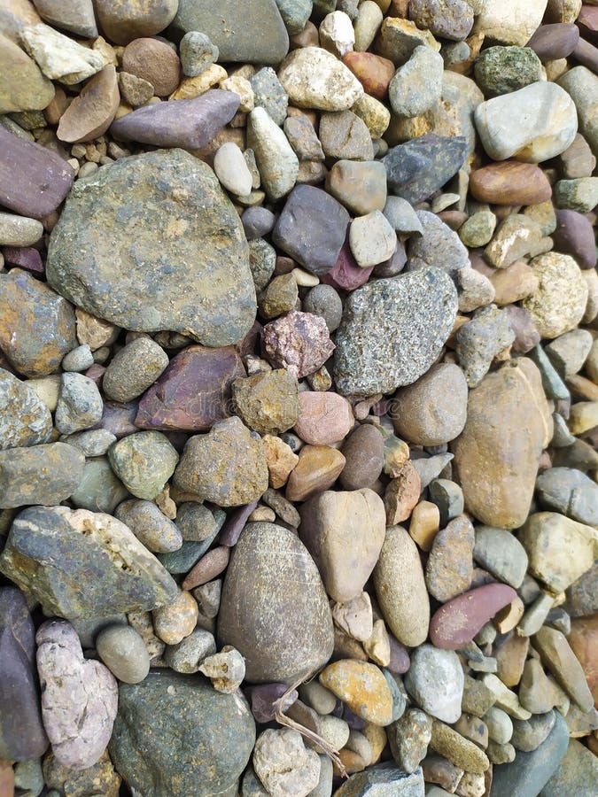 A Pile of Small Rocks in Front of the Prayer Room Stock Image - Image ...