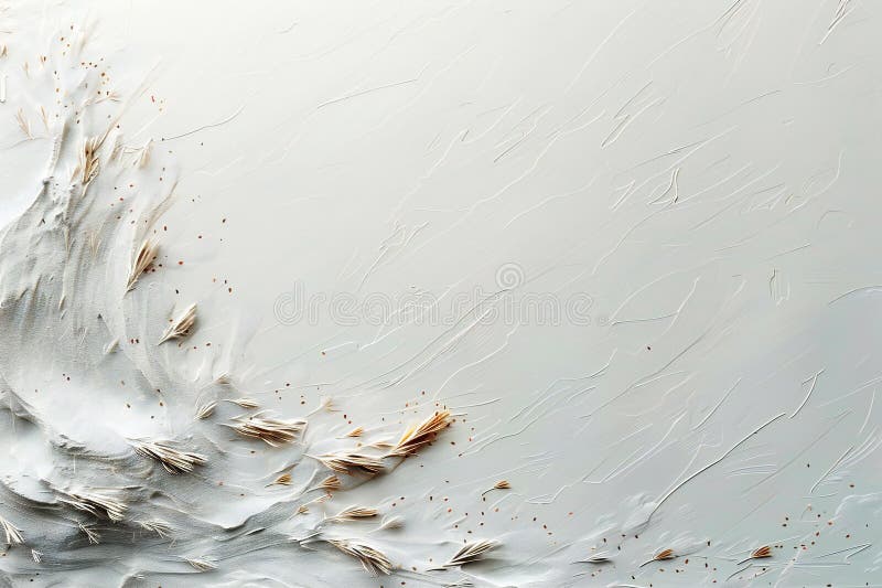A Pile of Small Sand Particles on a White Background, Concept Art Stock ...