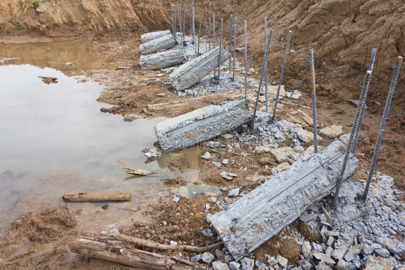 Pile Smashed Down The Bars To Prepare For A Long Picture. Image: 25682269