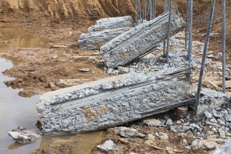 Pile Smashed Down The Bars To Prepare For A Long Picture. Image: 25682293