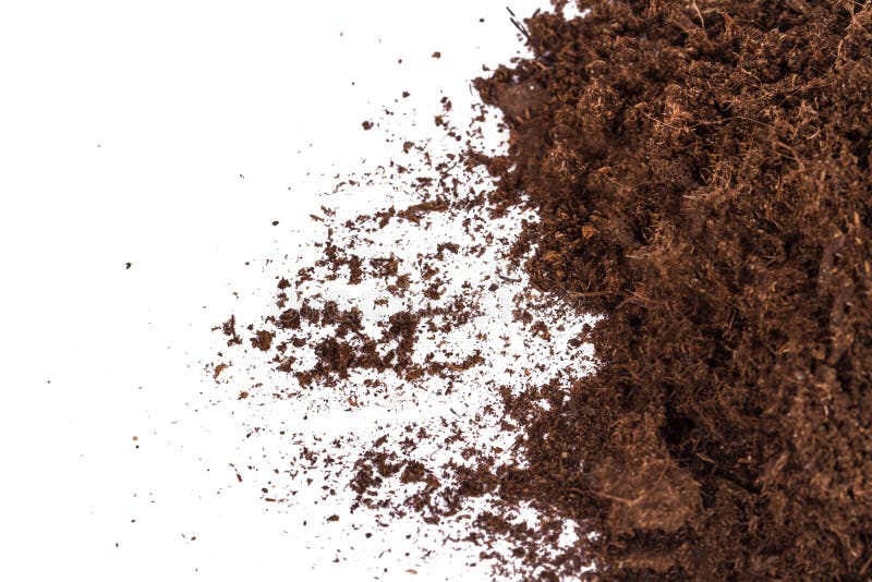 Pile of Soil Border stock photo. Image of terrain, brown - 34840350