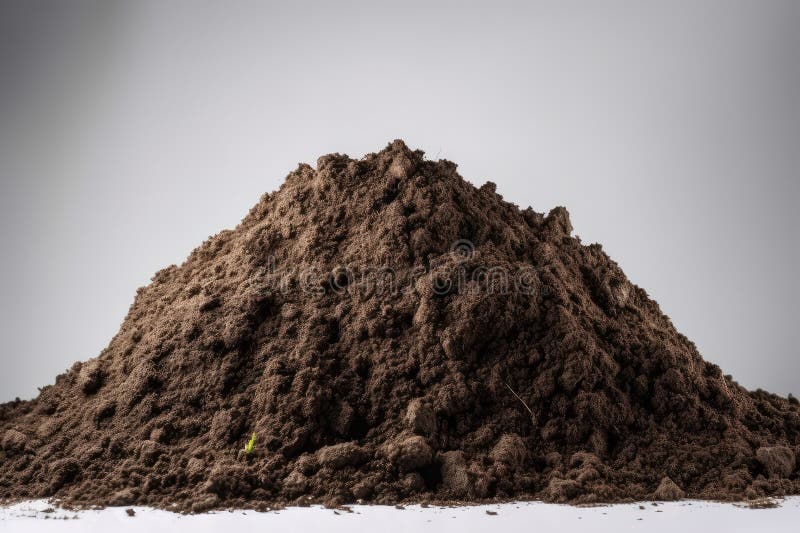 Pile Soil Ground Heap. Generate Ai Stock Illustration - Illustration of ...