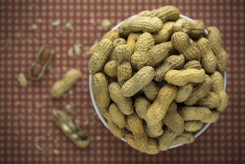Fresh Peanuts stock photo. Image of vegetable, pile - 246560200