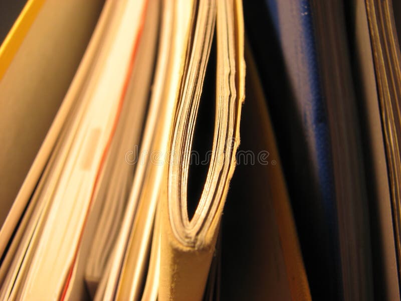 Pile or stack of papers stock image. Image of balancing - 3405983