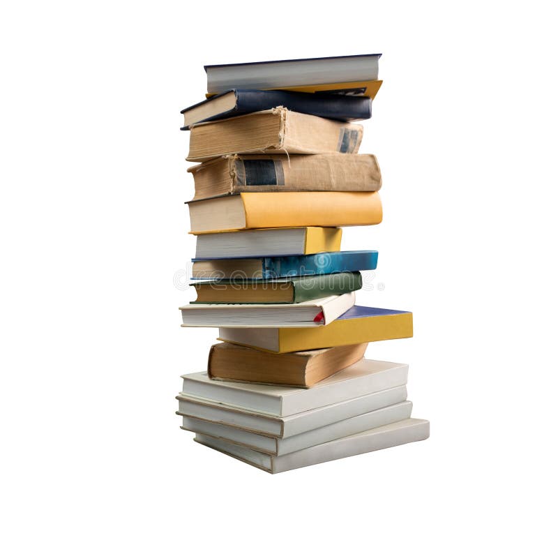 Pile of Stacked Books. Concept of Culture and Knowledge Stock Photo ...