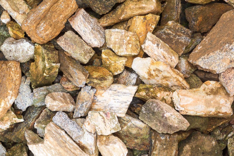 Construction stone pieces stock photo. Image of hard - 244122490
