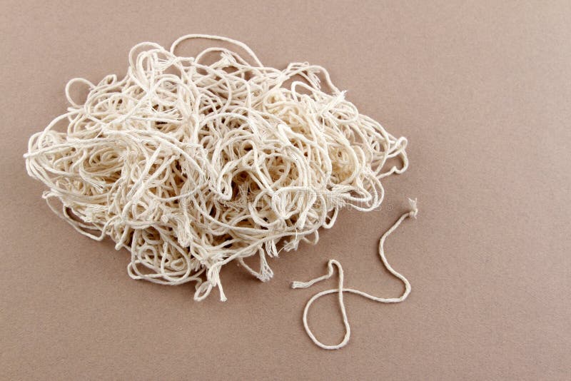 Tangled thread stock photo. Image of perplexed, foul, filament - 243290