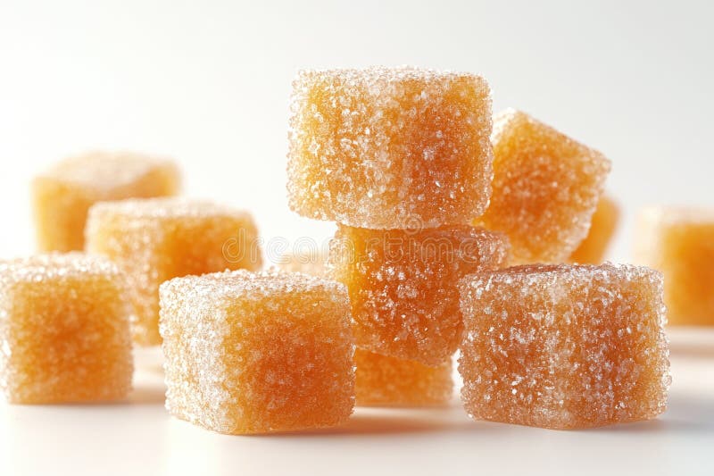 Pile Sugar Cubes Stacked High Top Each Other Stock Photos - Free ...
