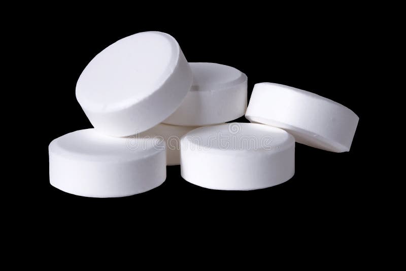 Pile of tablets stock photo. Image of circle, healthy - 7931118