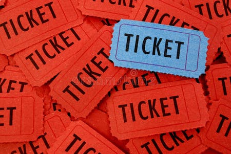 Pile of Tickets stock image. Image of concert, circus - 13039959