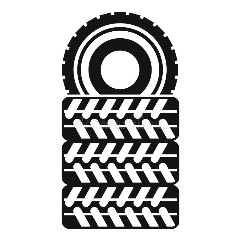 Tire Rim Metal Isolated Simple Stock Illustrations – 158 Tire Rim Metal ...