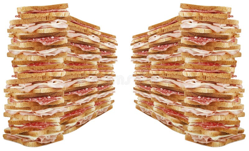 Pile of toast stock image. Image of fast, sandwich, nutrition - 25766037