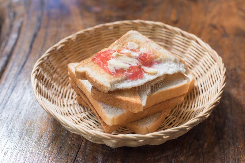 Pile of Toast for Breakfast Stock Image - Image of plate, cooked: 46396809