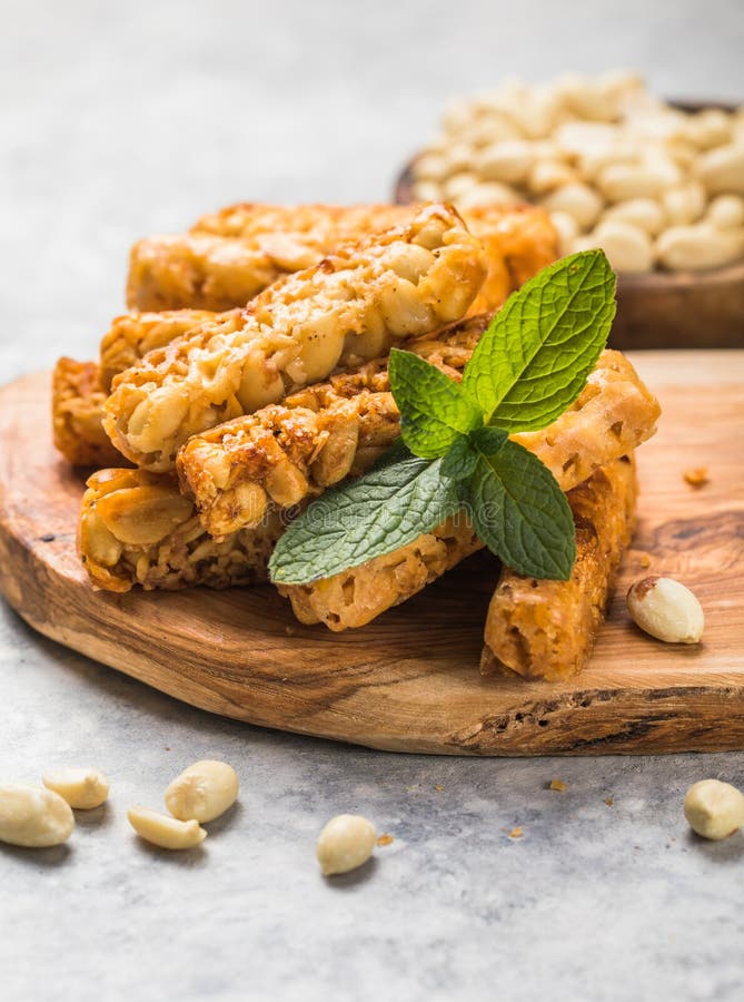 Vietnamese peanut candy stock image. Image of sesame - 130155307