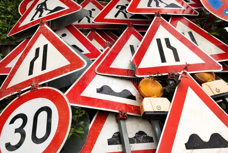 Pile Highway Signs Stock Photos - Free & Royalty-Free Stock Photos from ...