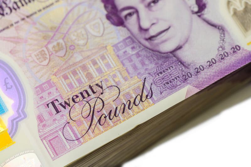 Various Denominations of British Pound Notes 1 Stock Image - Image of ...