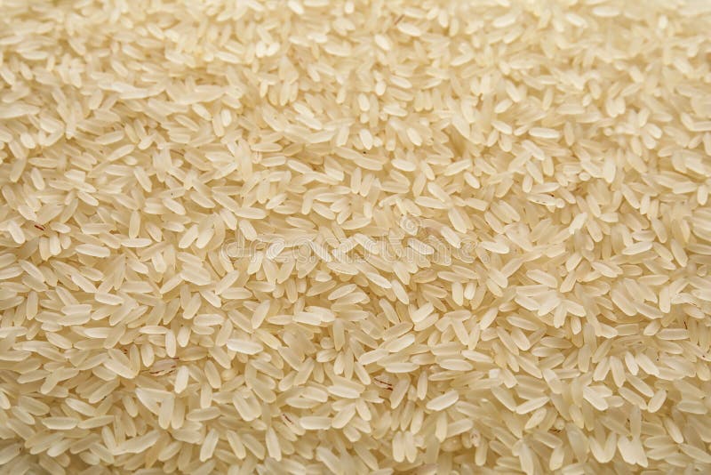 Pile of Uncooked Rice As Background Stock Image - Image of pile ...
