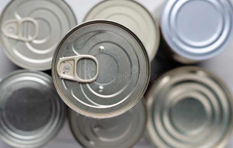 Canned Food is Good for You Stock Image - Image of healthy, metallic ...
