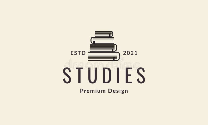 Pile Up Books Logo Vector Symbol Icon Design Illustration Stock Vector ...