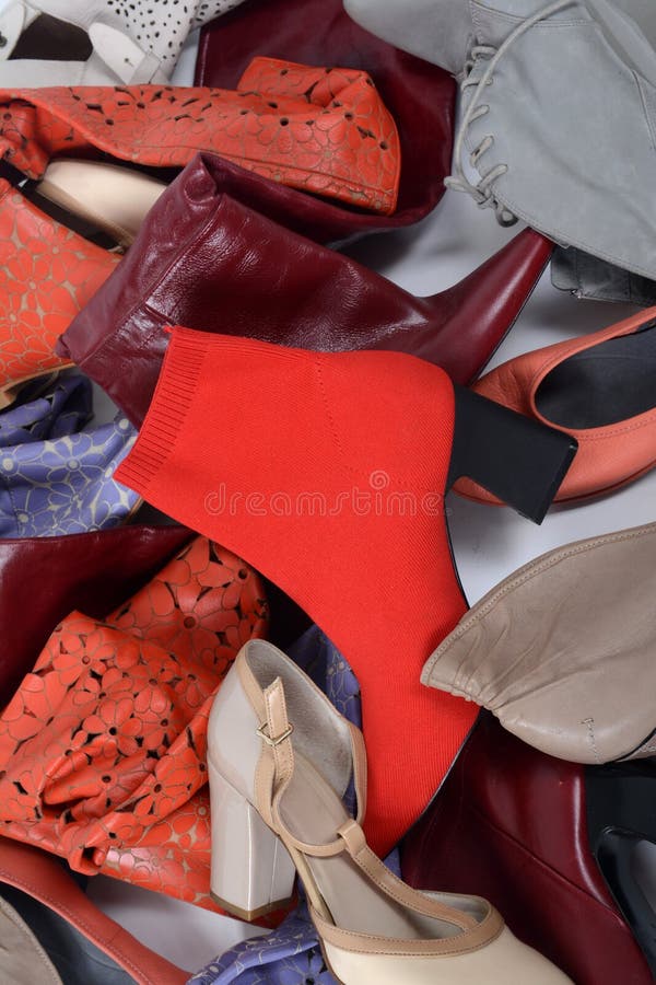 230 Pile Ladies Shoes Stock Photos - Free & Royalty-Free Stock Photos ...