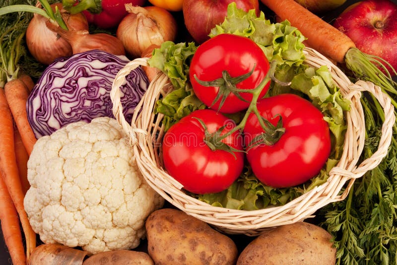 Pile of vegetables stock photo. Image of fresh, balance - 2717760