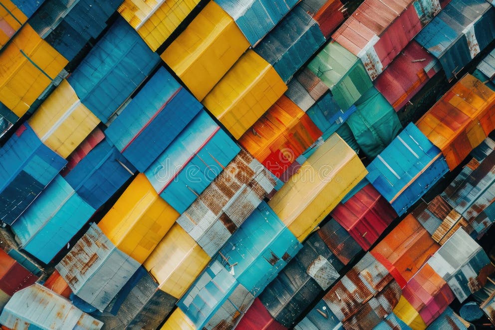 Colorful Box Stacks stock image. Image of event, creative - 376910179