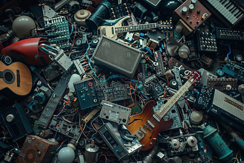 Gadgets Pile Stock Illustrations – 195 Gadgets Pile Stock Illustrations ...