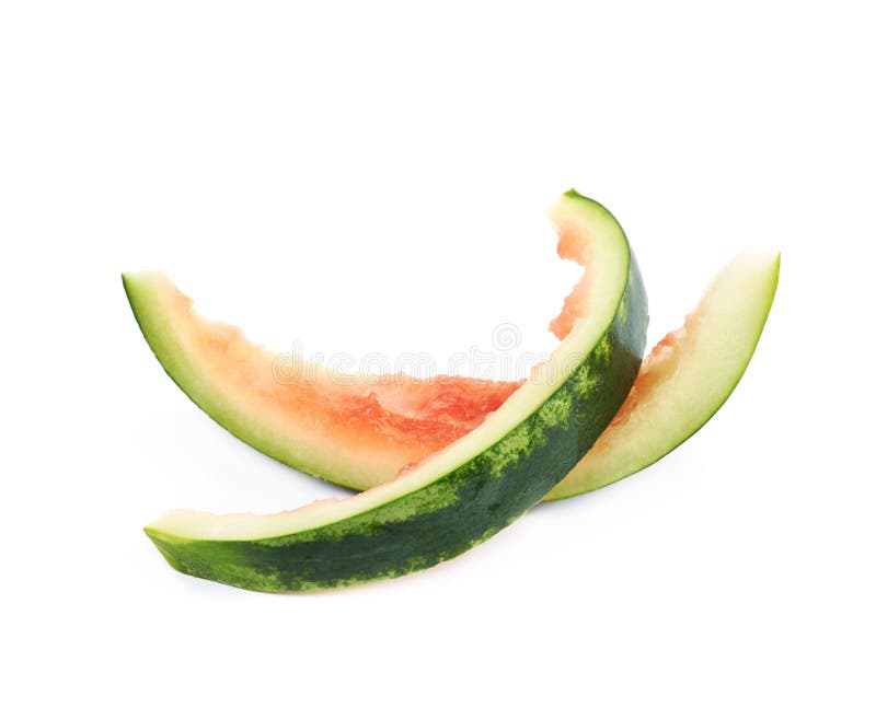 Watermelon rinds isolated stock image. Image of natural - 92581339