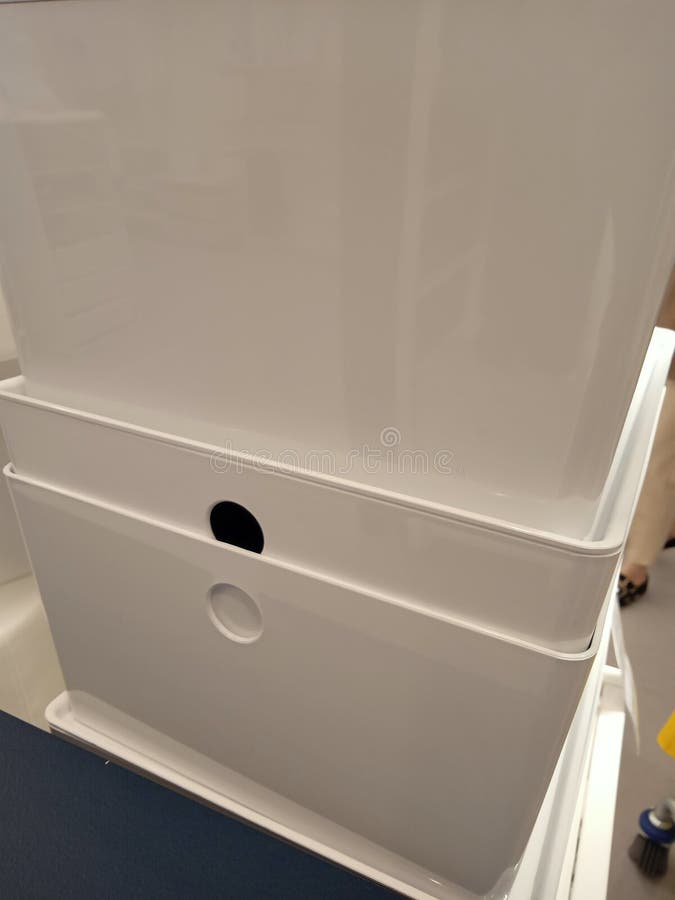 Pile of White Boxes, Modern Elegance Stock Photo - Image of style ...