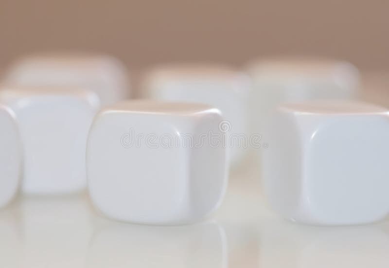 Pile of white dices stock image. Image of dices, ampersand - 261254921