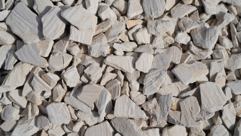 Pile of White Limestone Rocks Texture Background Stock Image - Image of ...