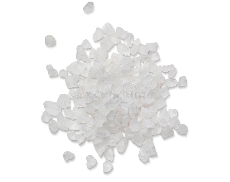 Pile of white salt. stock image. Image of salad, salt - 202946303